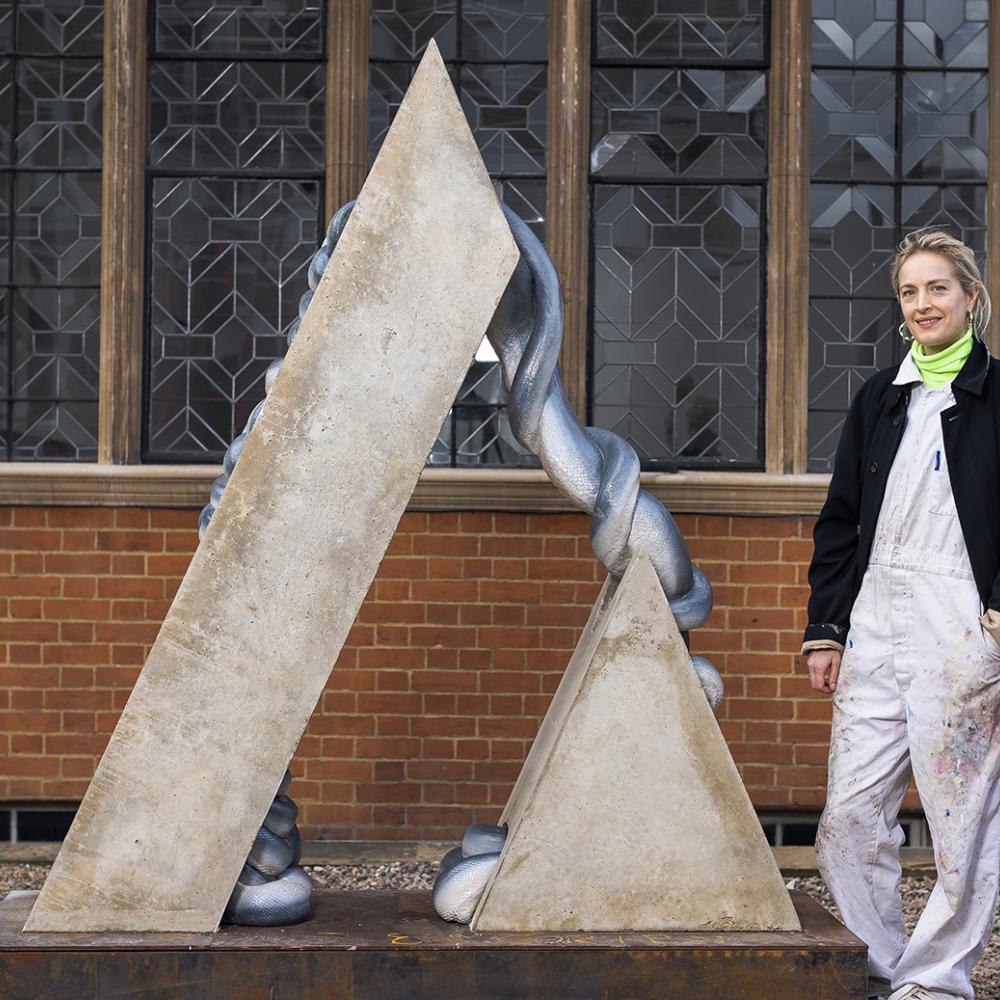 Polly Morgan at the Royal Society of Sculptors 2023 | Royal Society of ...