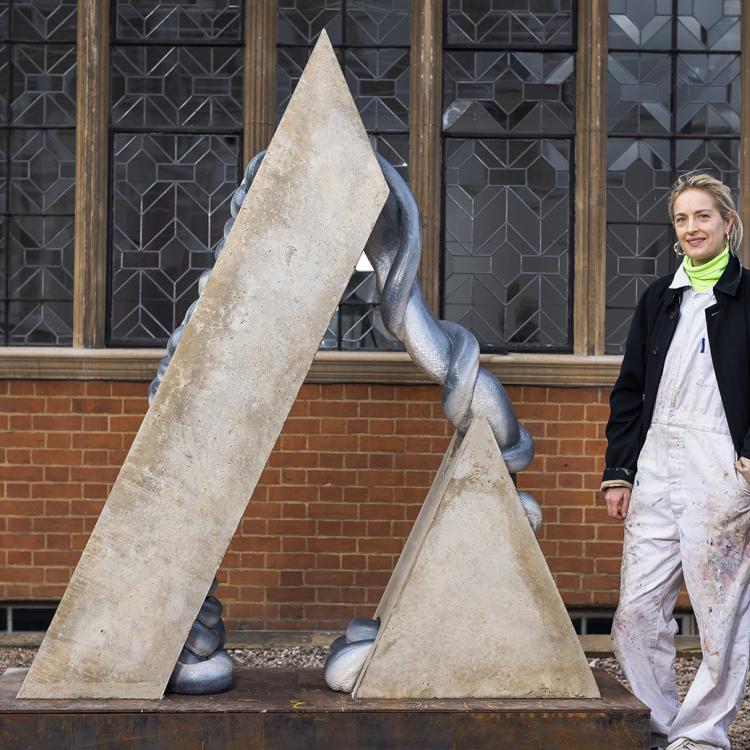 Polly Morgan at the Royal Society of Sculptors 2023 | Royal Society of ...